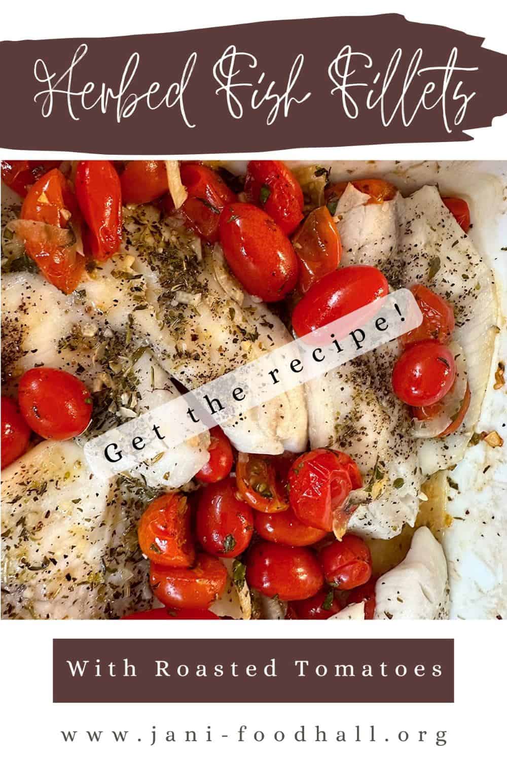 One-pan Roasted Fish Filets with Cherry Tomatoes – Food Hall by Jani