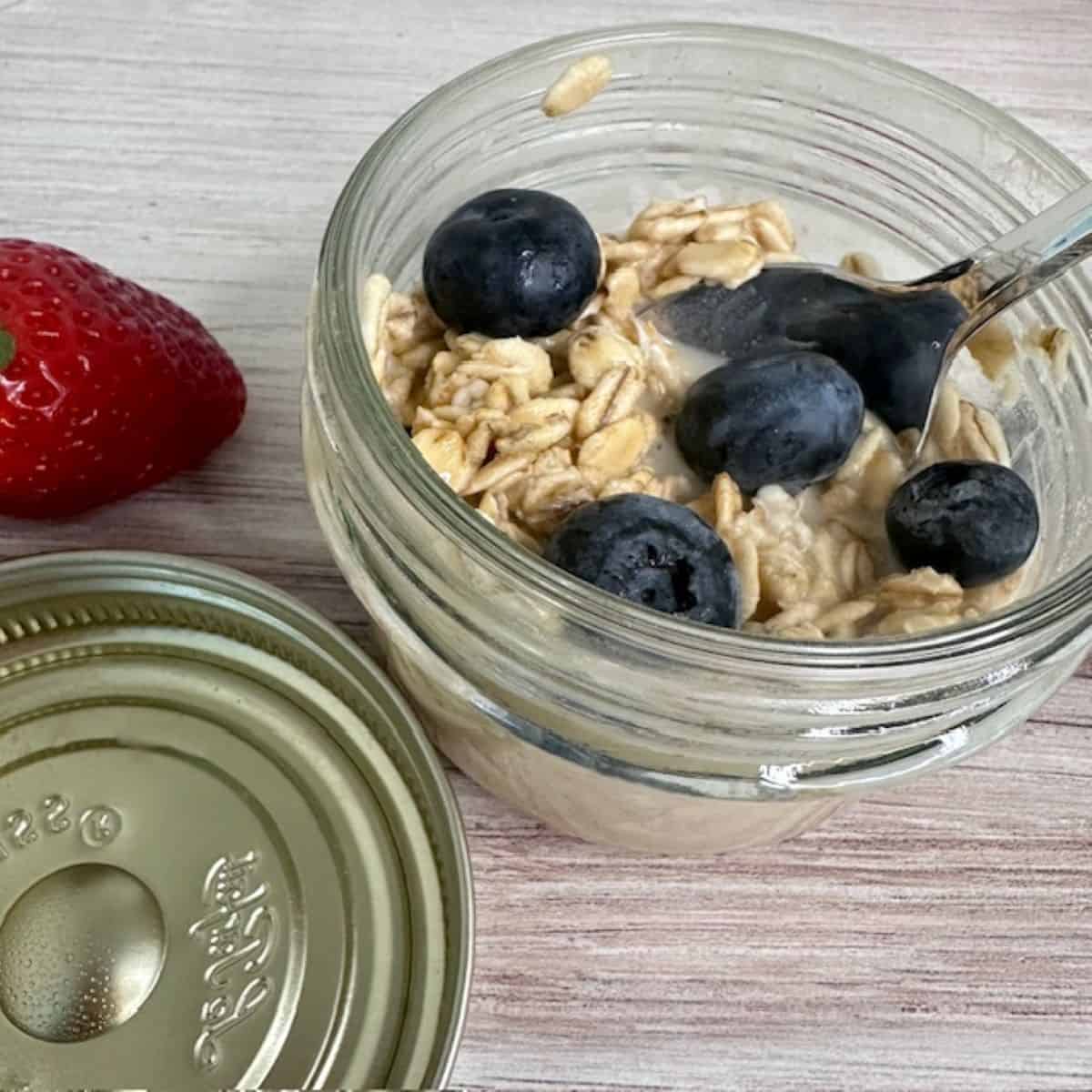 Overnight Oats with Peanut Butter Powder – Food Hall by Jani